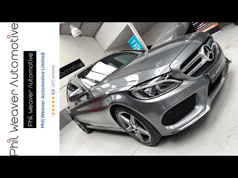 Used Mercedes C300 Diesel Hybrid  AMG Line in Selenite Grey for sale in Preston, Lancashire