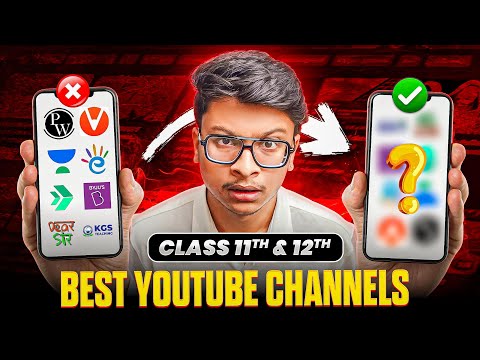 Best channels for class 11/12th! Hidden GEMS🔥