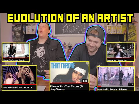 Evolution Of An Artist - Etienne Sin Pt. 2 - The Dickeydines Show ...