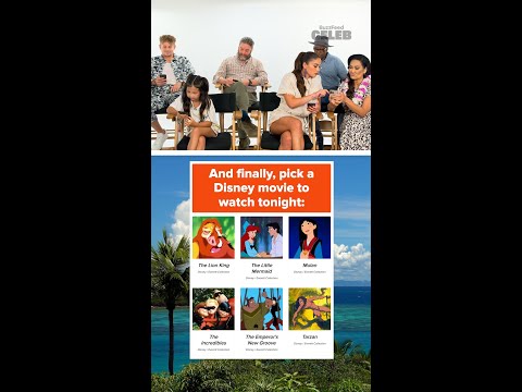 The Lilo & Stitch Cast Take The Character Quiz 🌺 #LiloandStitch #Disney