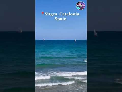 Places You Must Visit In Sitges, Catalonia Spain #shorts #travel