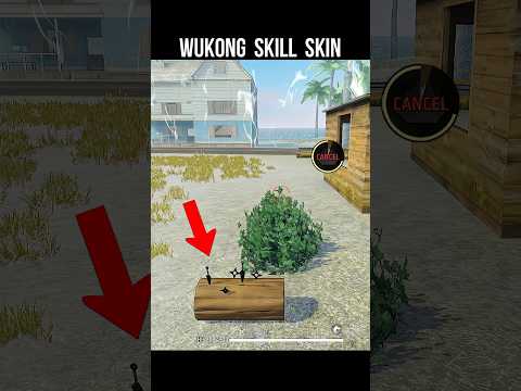 Wukong Skill Skin 🔥 Substitution Jutsu Wukong Character New Skin #srikantaff