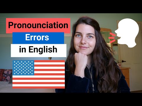 Pronunciation Errors in English (Advanced)