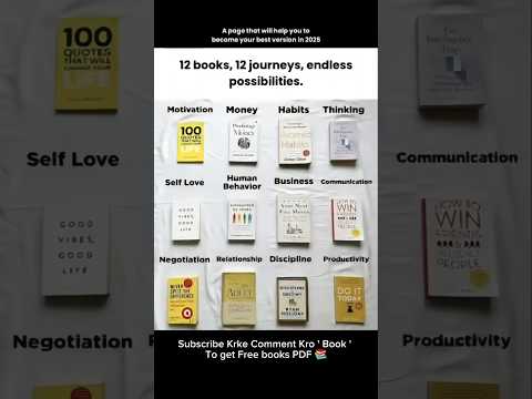 Subscribe & Comment 'Book' To Get Free Books ๐#books #selfimprovement #psychology #motivation #money
