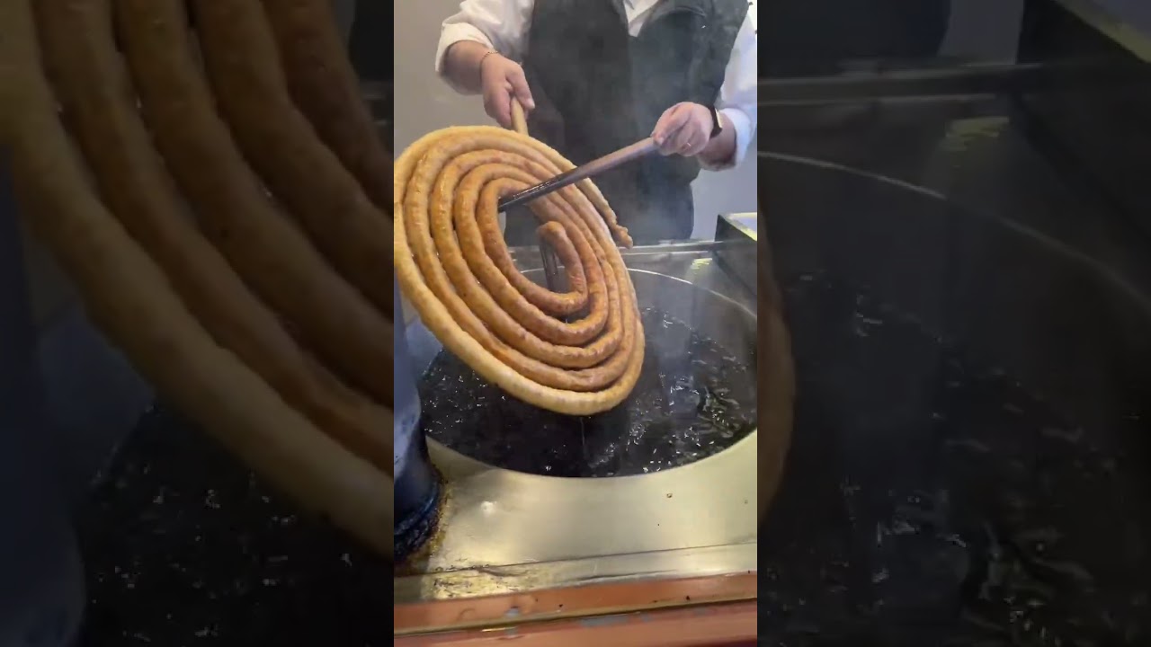 Fresh churros/porras made in Spain 😋