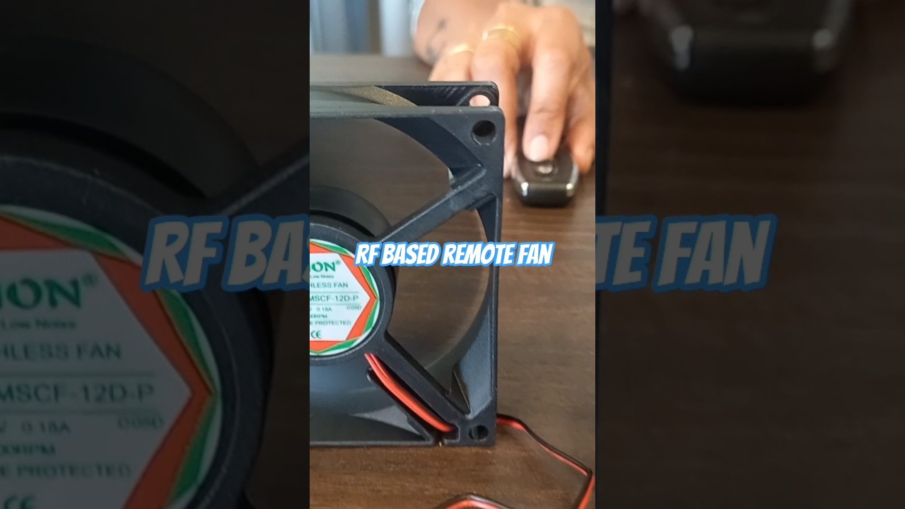 RF BASED REMOTE FAN