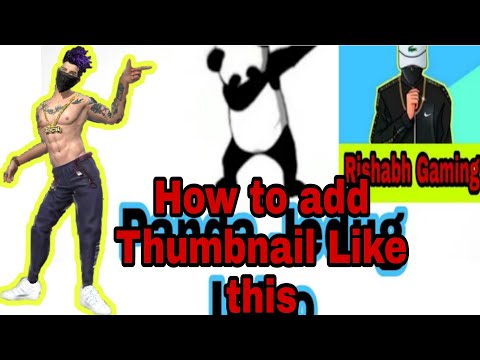 How to add Thumbnail From YouTube Studio...