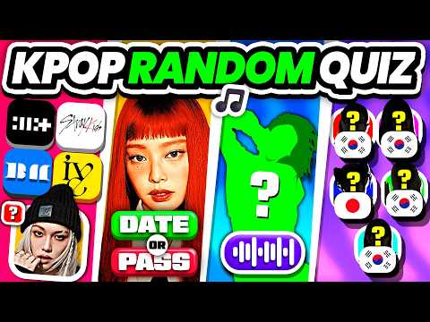 The ULTIMATE K-Pop Quiz Challenge 🏆 Can You Guess Them All? | KPOP QUIZ 2025