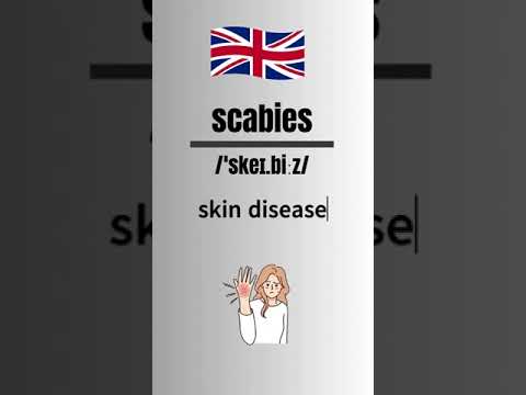 How to Pronounce Scabies in English-British Accent #britishpronounciation #britishaccent