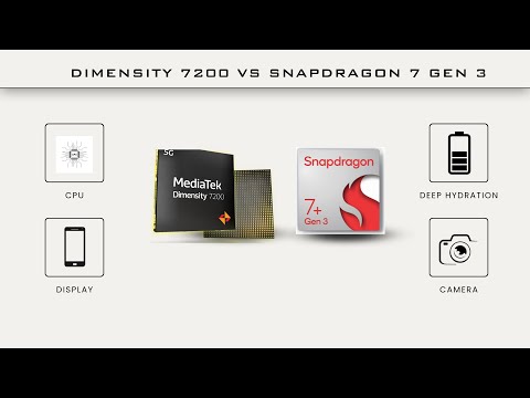 MediaTek Dimensity 7200 vs Qualcomm Snapdragon 7 Gen 3