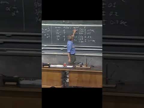 Walter Lewin demonstrates the effect of radius on terminal velocity