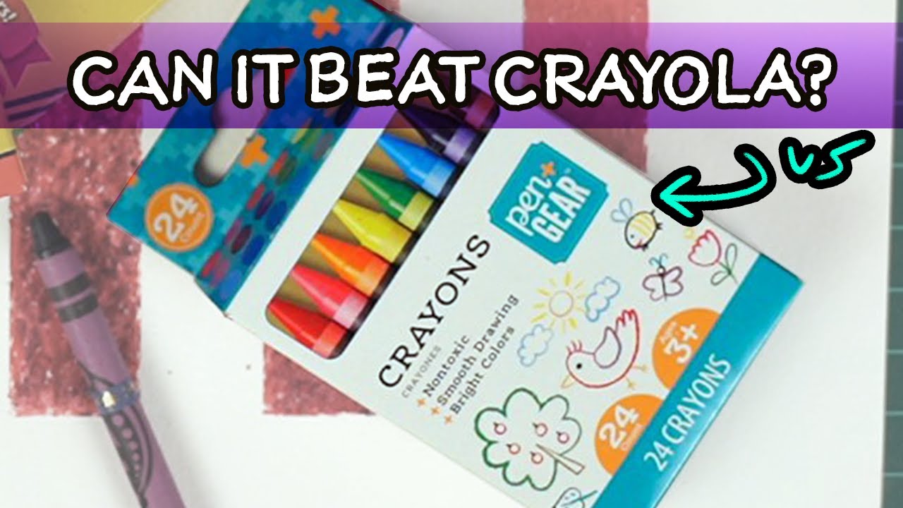 Are Walmart Crayons good? - Tested vs Crayola and Cra-z-Art