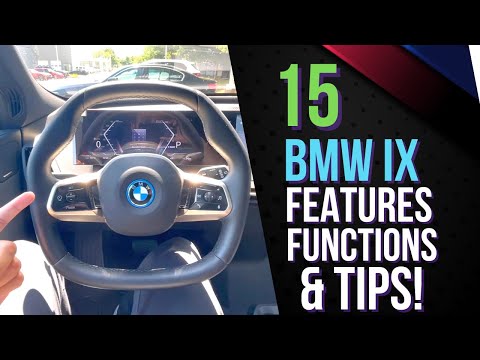 BMW iX - 15 Hidden Features, Tricks, Tips & Functions!