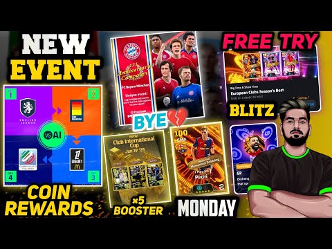 New Event With Coin🤑Reward | Guaranteed Showtime & Free Big Time Spin In E-FOOTBALL | No More💔