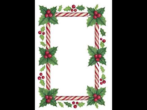 Free Christmas Border Clipart | Perfect for Slides, Cards & Projects | By ClipArte