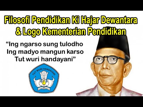 Filosofi Pendidikan Ki Hajar Dewantara & Logo Tut Wuri Handayani #kurikulummerdeka