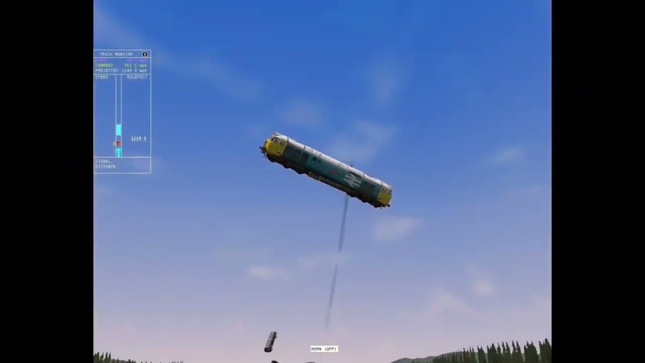 Microsoft Train Simulator Bin. Train Crash 21