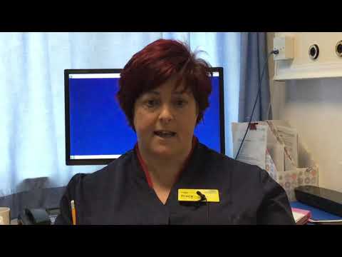 Tracey at Chesterfield Royal Hospital thanks Peak FM listeners for supporting Protect Your NHS