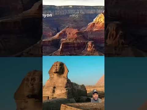 Sphinx & Pyramid In Grand Canyon