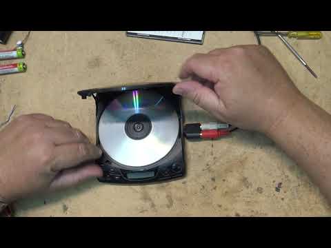 Panasonic SL-NP500 portable cd player no play lets fix it