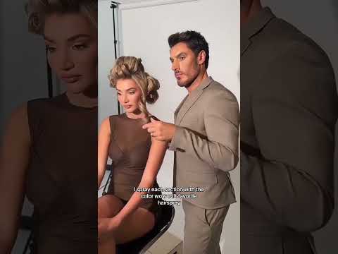 Get Hollywood Bombshell Hair | Tutorial by Chris Appleton | Shorts