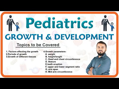 Pediatrics - GROWTH and DEVELOPMENT : MBBS | National Exit test - 1