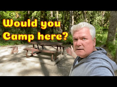 Cowichan River Provincial Park Campground on Vancouver Island walk through and review