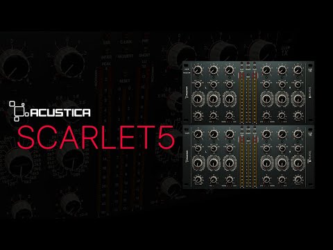 Acustica Audio presents Scarlet5 | Vintage Mastering EQ Goes Hyper! - Gearspace