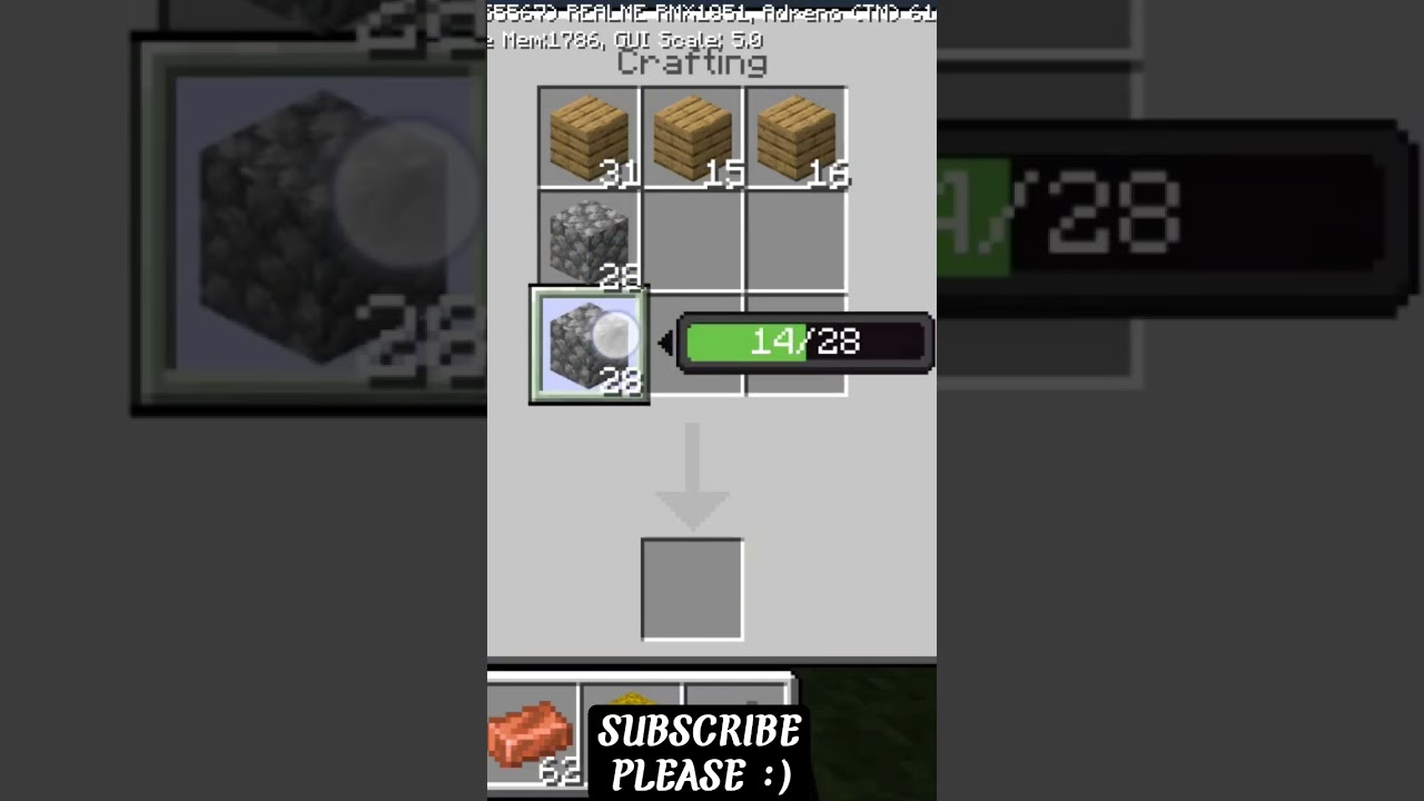 Minecraft How To Craft PISTON 2023 #howto #minecraft #shorts