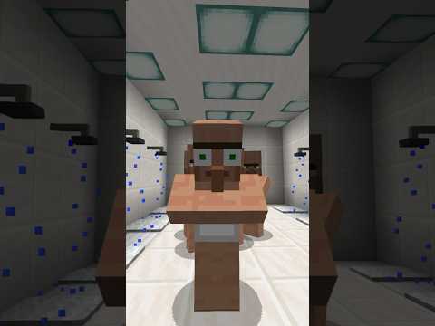 Don’t drop the Soap in Minecraft Village #shorts