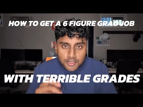 How I Landed a 6 Figure Grad Job (With Bad Grades) | Real Advice That Worked