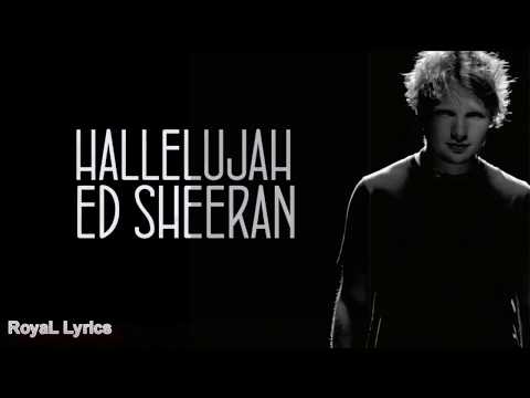 Ed Sheeran - Hallelujah (Lyrics)2