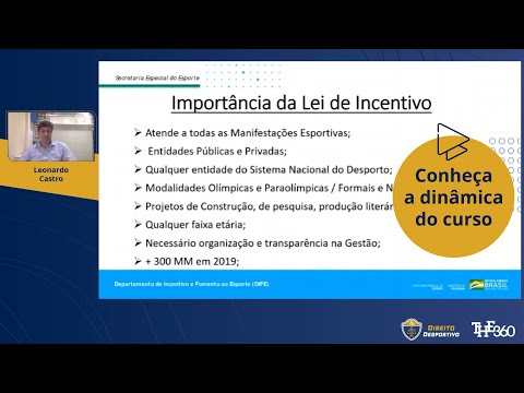 Curso de Direito Desportivo
