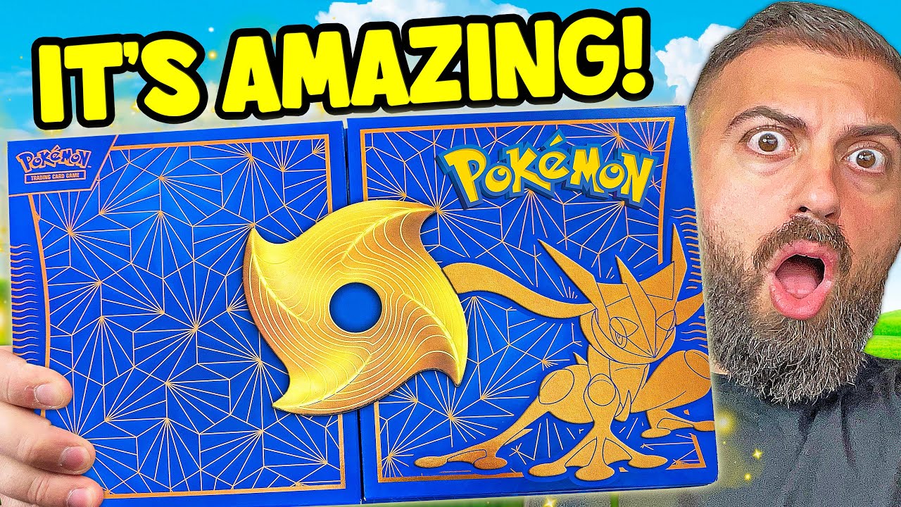 Revealing Pokemon's Crazy $120 Premium Greninja Box!