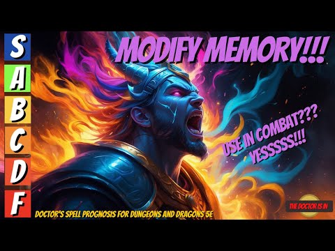 The Best Ways to Use The Spell MODIFY MEMORY In and Out of Combat in Dungeons and Dragons