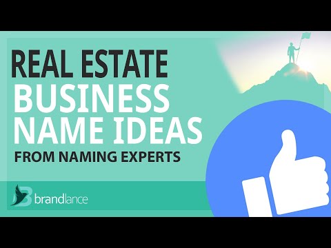Best Real Estate Business Name Ideas Suggestions | Brand Names Generator