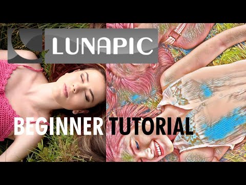 LUNAPIC Beginner Tutorial - Free Photoshop Alternative