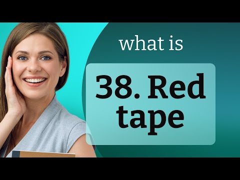Understanding "Red Tape": A Guide to English Idioms