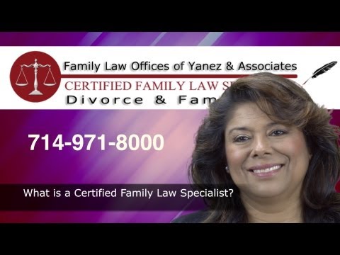 What is a California Certified Family Law Specialist?