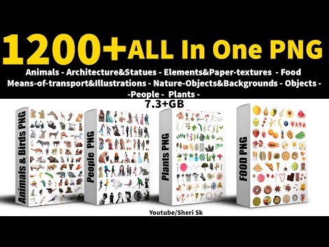 1200+ All In PNG HD Files Download |Sheri Sk| |PNG Bundle|