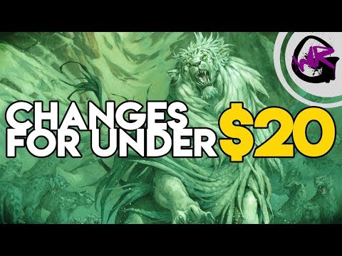 How to Improve Feline Ferocity - Edit your deck for under $20!! (MTG Commander 2017)