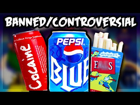 The 10 Banned/Controversial Junk Foods / Sodas