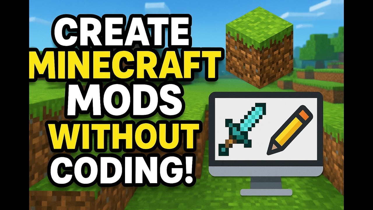 Using CreativeMode to make Minecraft mods without coding