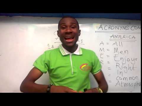 A.M.E.R.I.CA - Country Acronyms