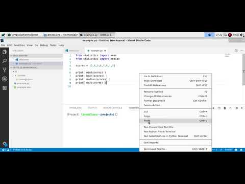Python List Min Max Median Mean