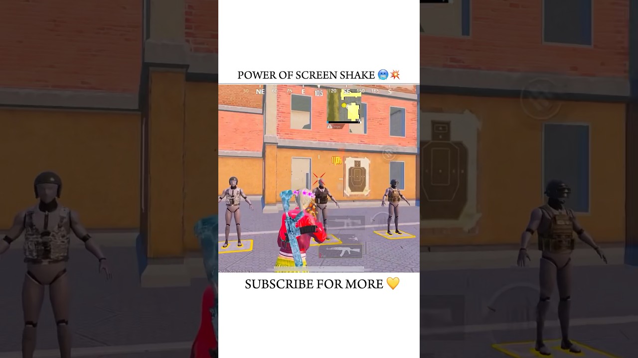 Power Of Screen Shake 🥶💥| #bgmi #shorts #touopgaming
