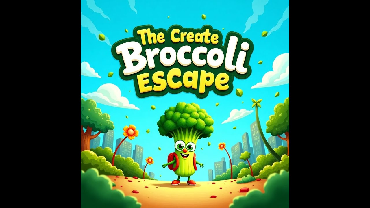 The Great Broccoli Escape 🥦 | Funny Animated Story for Kids