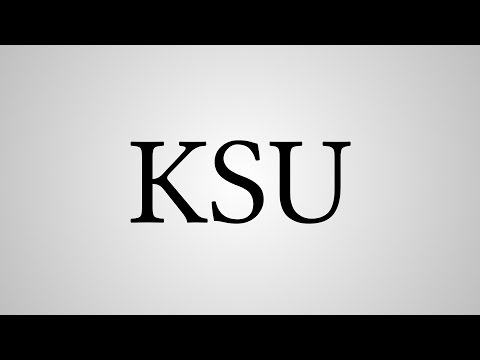 What Does "KSU" Stand For?