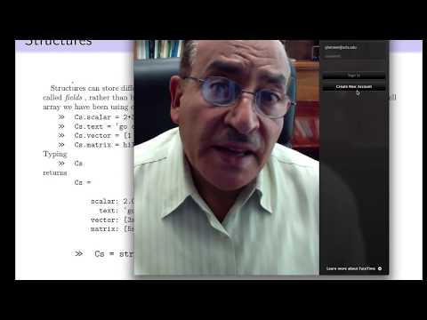 Matlab Programming: Data Fitting & Structures