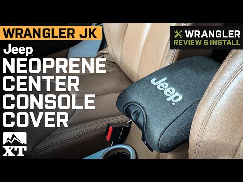 Jeep Wrangler JK Officially Licensed Jeep Neoprene Center Console Arm Rest Cover Review & Install